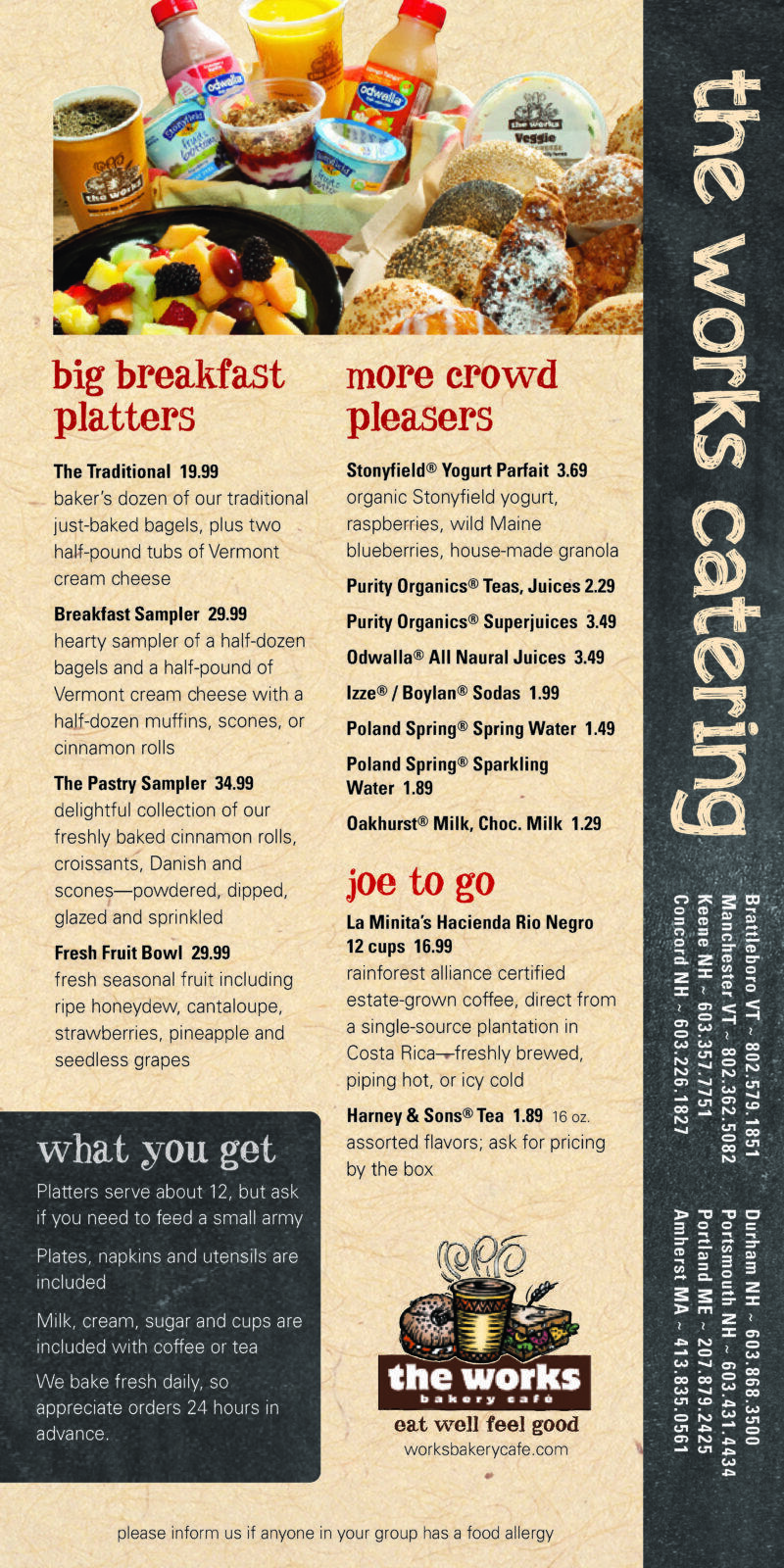 Catering - The Works Café